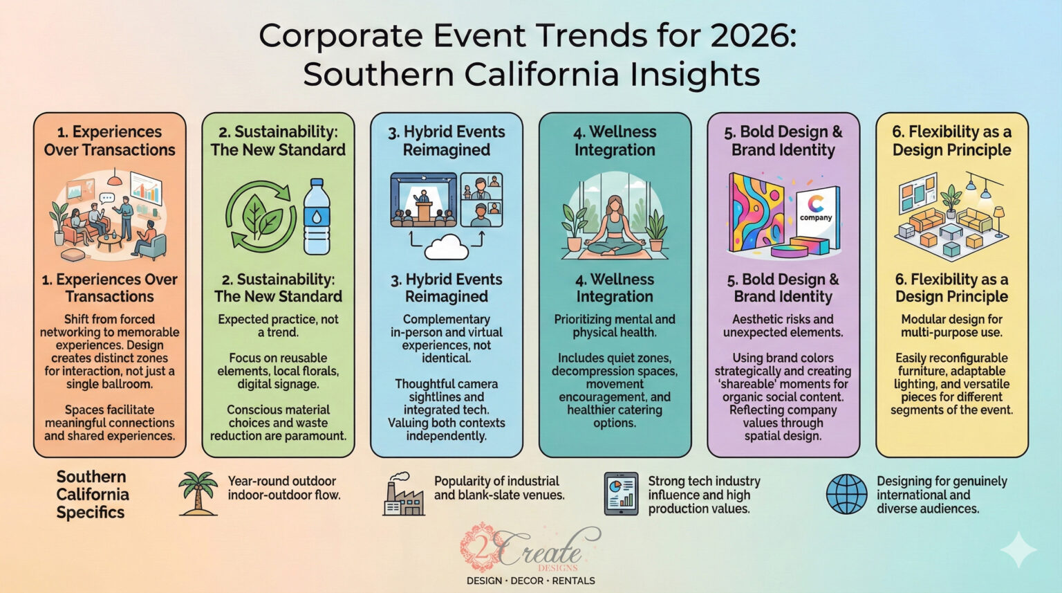 Corporate Event Design Trends 2026 | SoCal Events